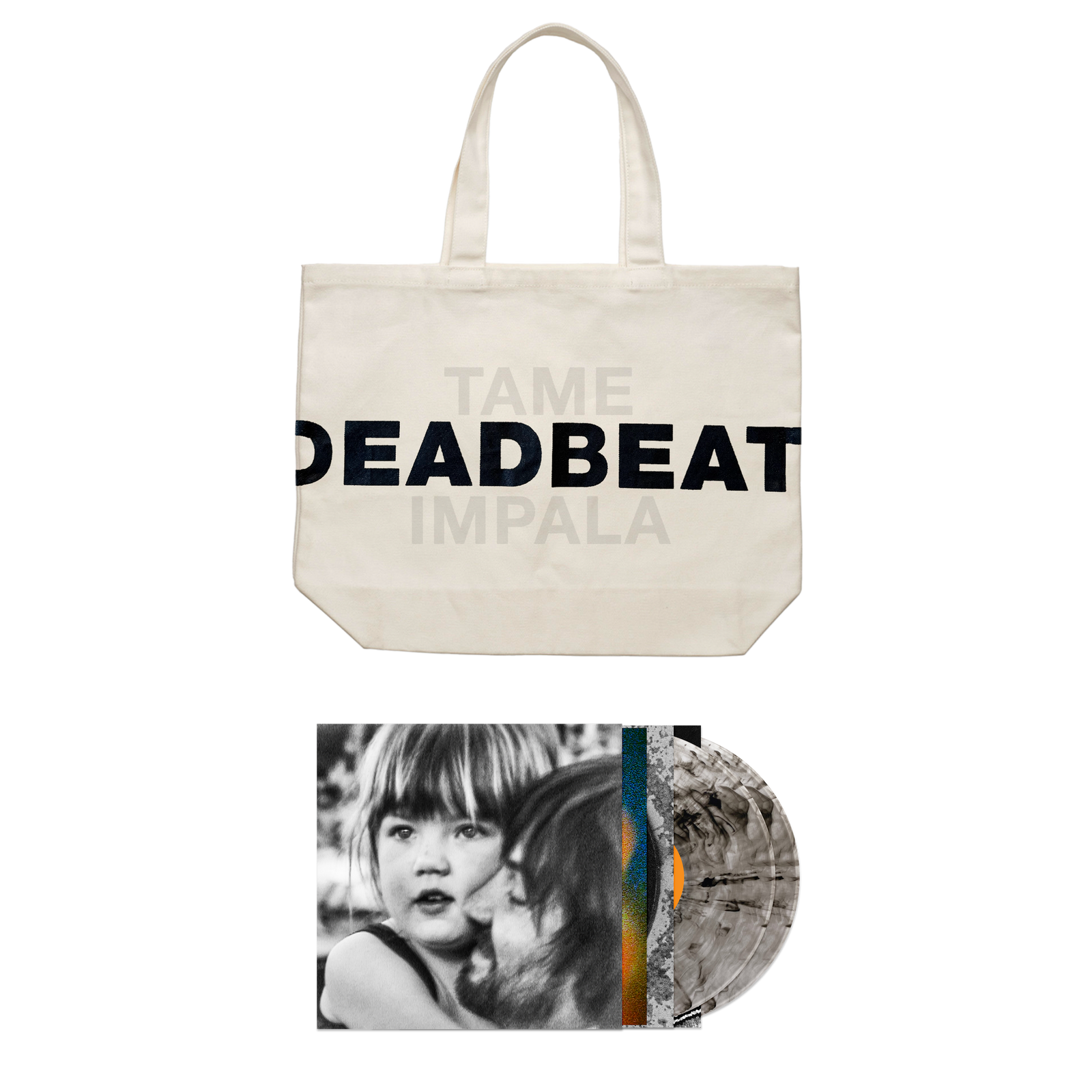 Double vinyle « Deadbeat » Clear Black Smoke - Exclusivité D2C + Toteb ...